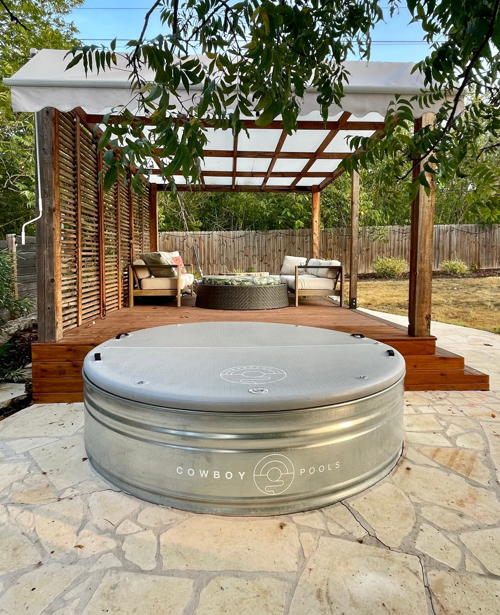 Inflatable Hard Cover by Cowboy Pools